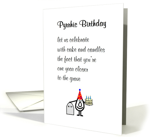 Funny birthday poem store